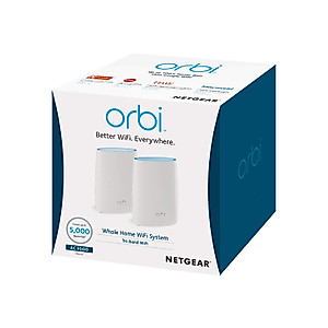 NETGEAR Orbi Home Mesh WiFi System (RBK50) (Renewed)