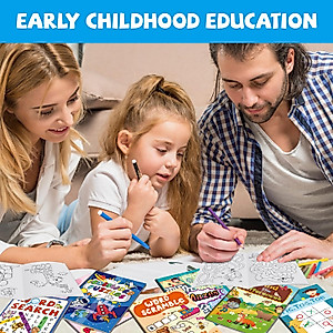 Kalysky 24 Mini Activity Books for Kids Party Favors ages 4-8 8-12,Fun and Challenges include Mazes, Dot to Dot,Word Search, Word Scramble and More for Goodie Bag Stuffer Classroom Activity