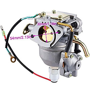 TOPEMAI CV730S Carburetor for Kohler CV740 CV730 CV740S Engine Replaces 24853102-S 24-853-102-S Carb Kit with Fuel Pump Oil Filter Gasket