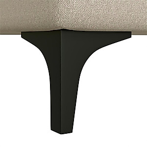 Hillsdale Furniture Matthew Fabric Upholstered Sofa Oatmeal Beige