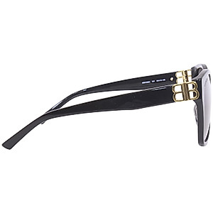 Balenciaga BB0132S Black/Grey/Solid One Size