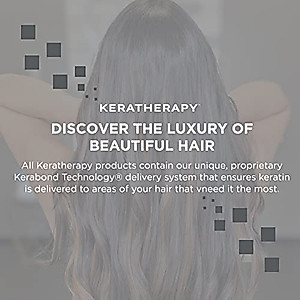 Keratherapy Keratin Infused Perfect Match Gray Root Concealer Spray, Dark Brown, 3 oz, 118 ml - Root Cover Up Spray to Hide Gray Roots - Keratin Therapy Hair Darkening & Temporary Scalp Concealer