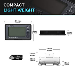 Renogy 400 Watt 12 Volt Premium Solar Panel Kit + Renogy 500A Battery Monitor