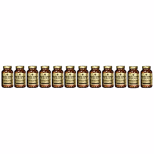 Solgar Choline/inositol 500 Mg/500 Mg, 100 Vegetable Capsules - 50 Servings, 100 Count (Pack of 12)