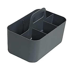 Baby Bath Storage Organizer, Nursery Caddy Tote Divided Shower Organizer Basket Caddy Tote with Handle for Holding Hand Soap, Shampoo, Sponges, Scrubs, Body Wash