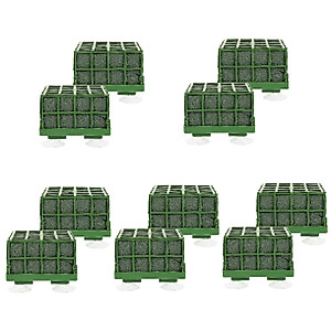 DECHOUS 10 Pcs Flower Sucker Wedding Aisle Flowers Flower Arranging Foam Blocks Flower Cage Holders DIY Flower Arrangement Kit Floral Cage for Artificial Flower Large Wreath Plastic