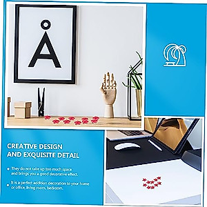 Garneck 10pcs Aquarium Pet Ornament Fish Tank Ornament Bonsai Ocean Animal Wedding Table Decor Mini Sea Stars Crafts Dining Table Decor Miniature Sea Stars Decoration Resin Statuette Beach