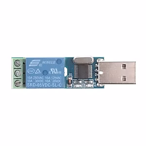 NOYITO 1-Channel USB Relay Module USB Intelligent Control Switch USB Switch (1-Channel USB)