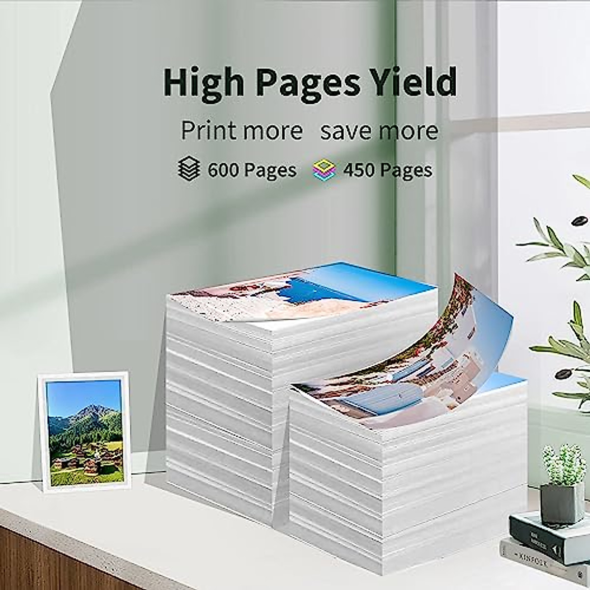 Greenjob 212XL Remanufactured Ink Cartridges Replacement for Epson 212 Ink Cartridges 212 XL T212XL T212 to use with Expression XP-4100 XP-4105 Workforce WF-2830 WF-2850 Printer (4 Pack)