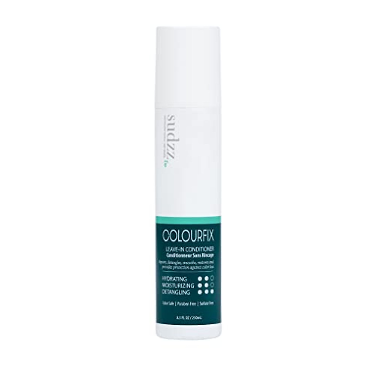 SUDZZFX ColourFix Leave-in Conditioner, 8.5 Fl Oz - Nourishing Conditioner for Growth, Color-Treated and Dry Damaged Hair - Deep Conditioner - Repair and Defend Hydrating Conditioner