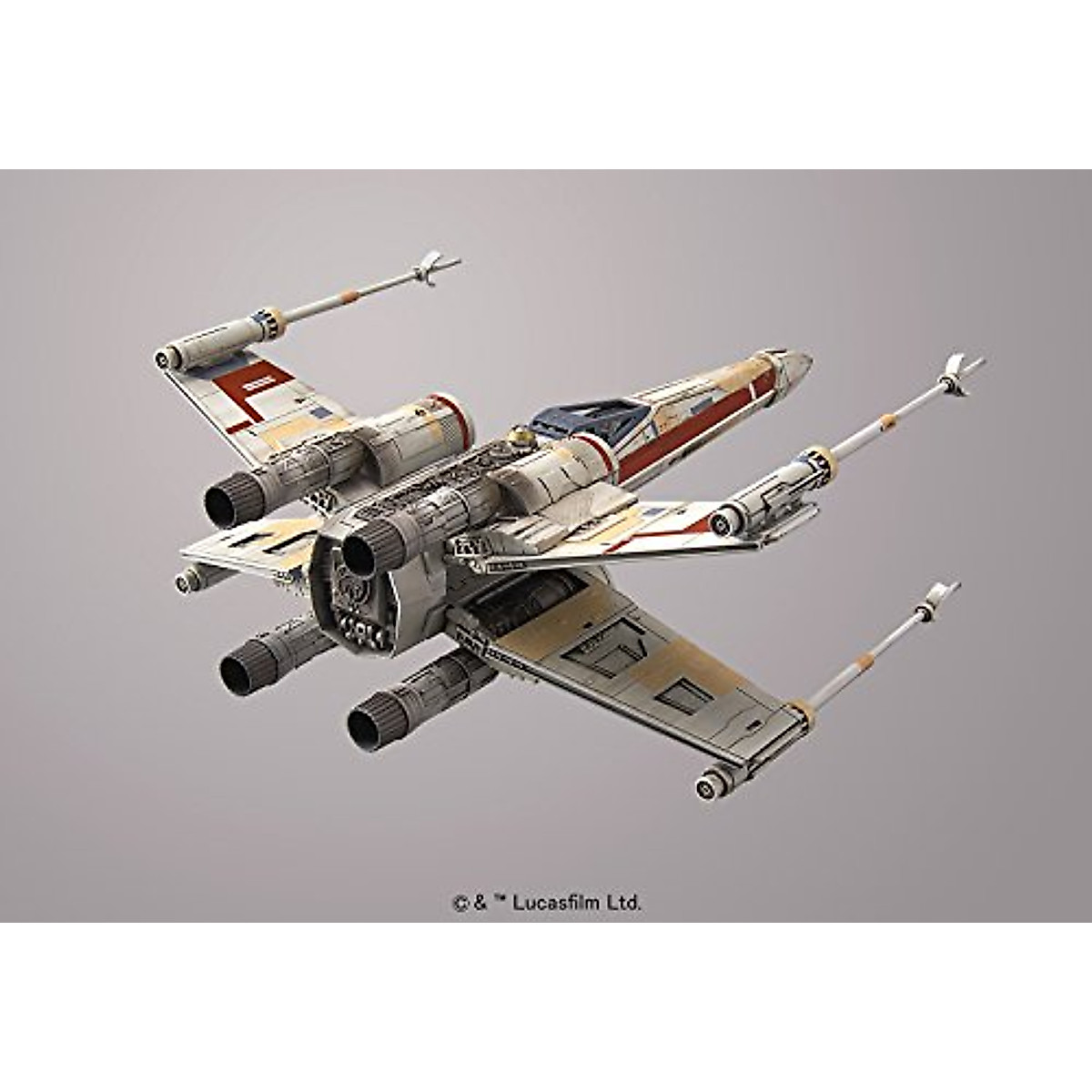 Bandai Hobby Star Wars 1/72 X-Wing Red Squadron (Special Set), Multicolor
