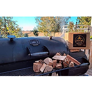 Luxury Wood cookwood smoker wood smoak firewood fire cooking pizza oven ( 6' ) 15 pound ) 1700 cubic inches for Portable Pizza ovens or MESA Solo Stove
