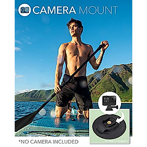 DAMA Inflatable Stand Up Paddle Board 11'x33" x6", Inflatable Yoga Board, Dry Bags, Camera Seat, Floating Paddle, Hand Pump, Board Carrier, Durable & Stable for 3 People