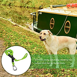 BESPORTBLE 3pcs Boat Rope Ties That Tether The tethering Heavy Duty Bungee Cords Marine Accessories for Boats Dock Rope Dock Lines for Boat Docking Long Hook Rope Boat Accessory with Hook