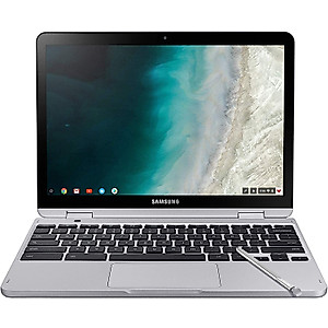 Samsung 12.2-inch Full-HD Touchscreen Chromebook - Intel 3965Y Dual-Core - 4GB Memory - 32GB eMMC Storage - Stealth Silver (Verizon) (Renewed)