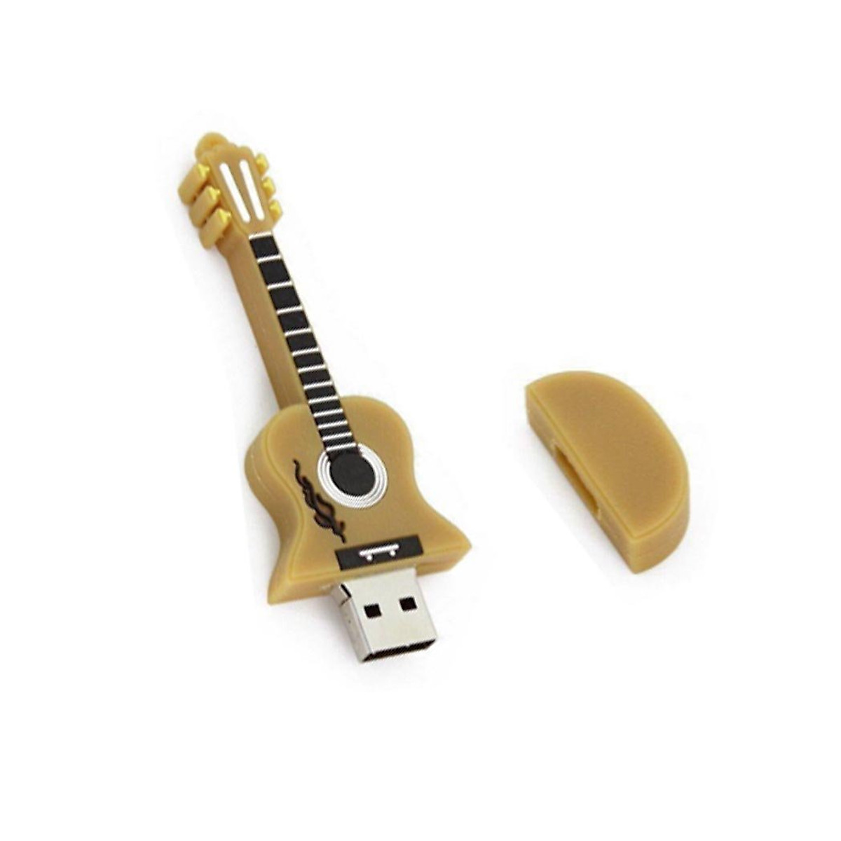 Relkin Cute USB Cartoon Thumb Flash Drive Memory Stick Pen Drive Novelty Gift Guitar 4GB