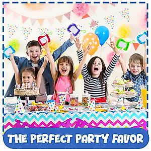 Mini Magnetic Drawing Board for Kids - (Pack of 12) Backpack Keychain Clip Drawing Boards, Erasable Doodle Sketch and Writing Pad for Boys and Girls, Birthday Party Favor and Goodie Bag Filler