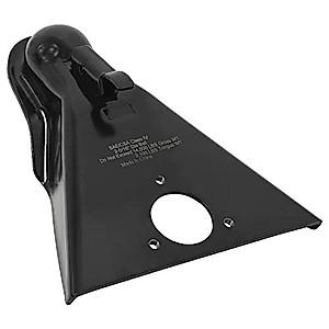 NovelBee 2-5/16" Ball Class IV A-Frame Trailer Coupler with Powder Coated Black,14000LBS Capacity