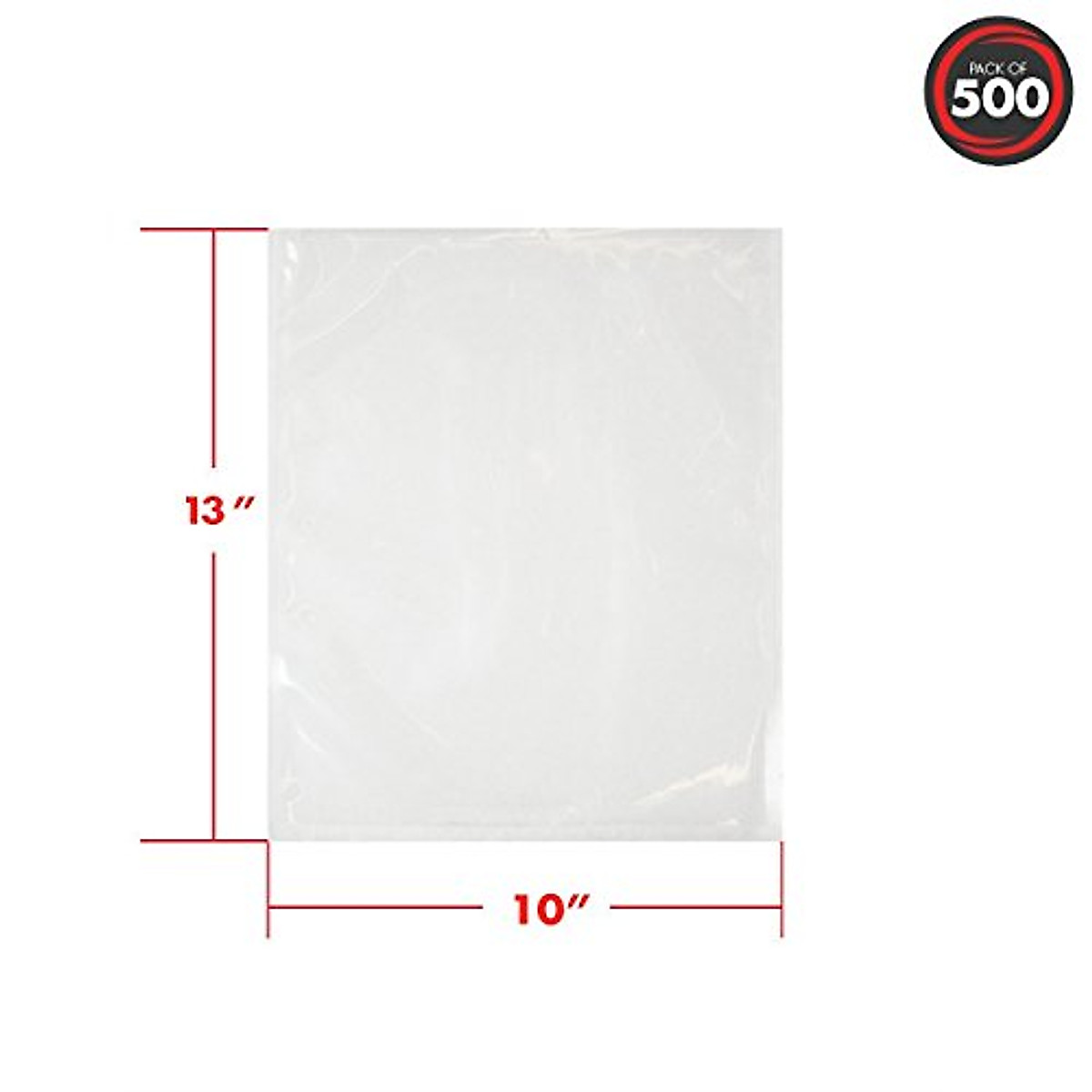 UltraSource 701013-500 Vacuum Chamber Pouches, 10 x 13, 3 mil (Box of 500)