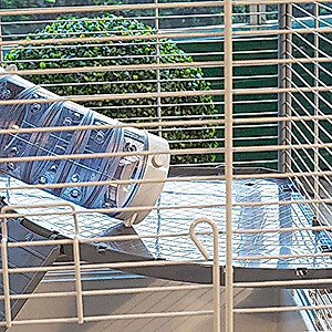 Ferplast Ferret Tower Two-Story Ferret Cage | XXL| Ferret Cage Measures 29.5L x 31.5W x 63.4H - Inches