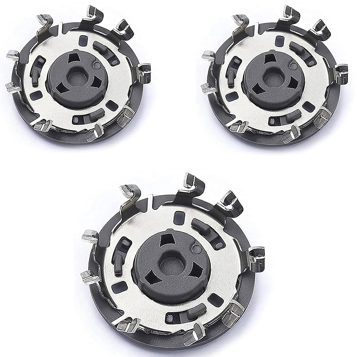 Suleto SH50/52 Replacement Heads Blades Compatible with Philips Series 5000 Electric Shavers, SH50 Razor Head Replacement for Series 5000 (S5xxx), ATXX (S5xxx), PTXX (PT8xx, PT7xx), 6 Pack W/Brush