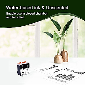 902XL Black Ink Replacement for HP 902XL 902 XL Work with Officejet Pro 6978 6960 6962 6968 6954 6958 6950 6951 6970 Printers (902XL Black Ink Cartridges, 2 Black)