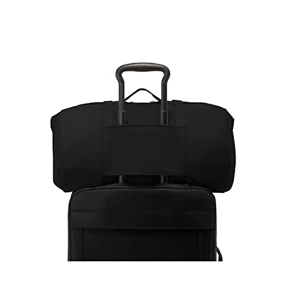 TUMI Just In Case Duffel - Small Duffel Bag for Women & Men - Easily Carry Travel Accessories - Travel Duffel Bag for Commuters & Adventurers - Weekender Bag for Travel - Black/Gold