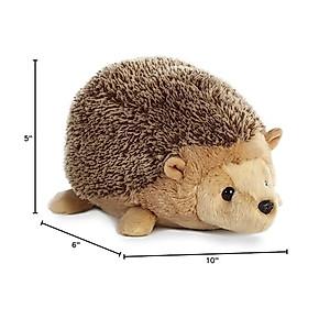 Aurora® Adorable Flopsie™ Hedgehog Stuffed Animal - Playful Ease - Timeless Companions - Brown 12 Inches