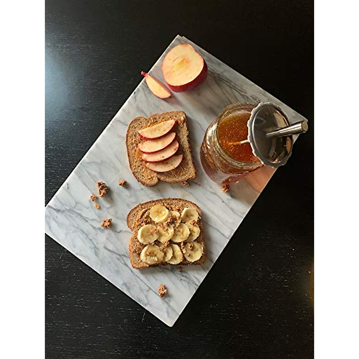 Jarware Honey Dipper, Wide Mouth, Silver