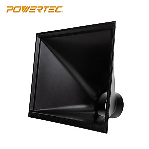 POWERTEC 70122 Big Gulp Dust Hood for Woodworking Dust Collection Dust Hood