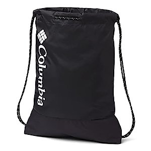 Columbia Unisex Drawstring Pack, Black, One Size