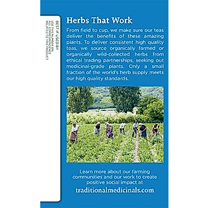 Traditional Medicinals Organic Cup of Calm Lavender Mint Herbal Tea, Calming & Relaxing, (Pack of 1) - 16 Tea Bags