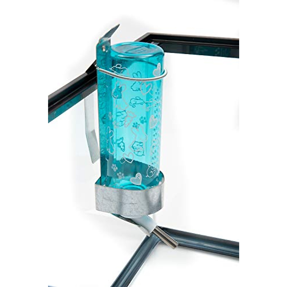 Lixit Wire and Aquarium Cage Water Bottle Chew Guard for Guinea Pigs, Rats, Rabbits, Ferrets Hamsters and Other Small Animals. (16oz)