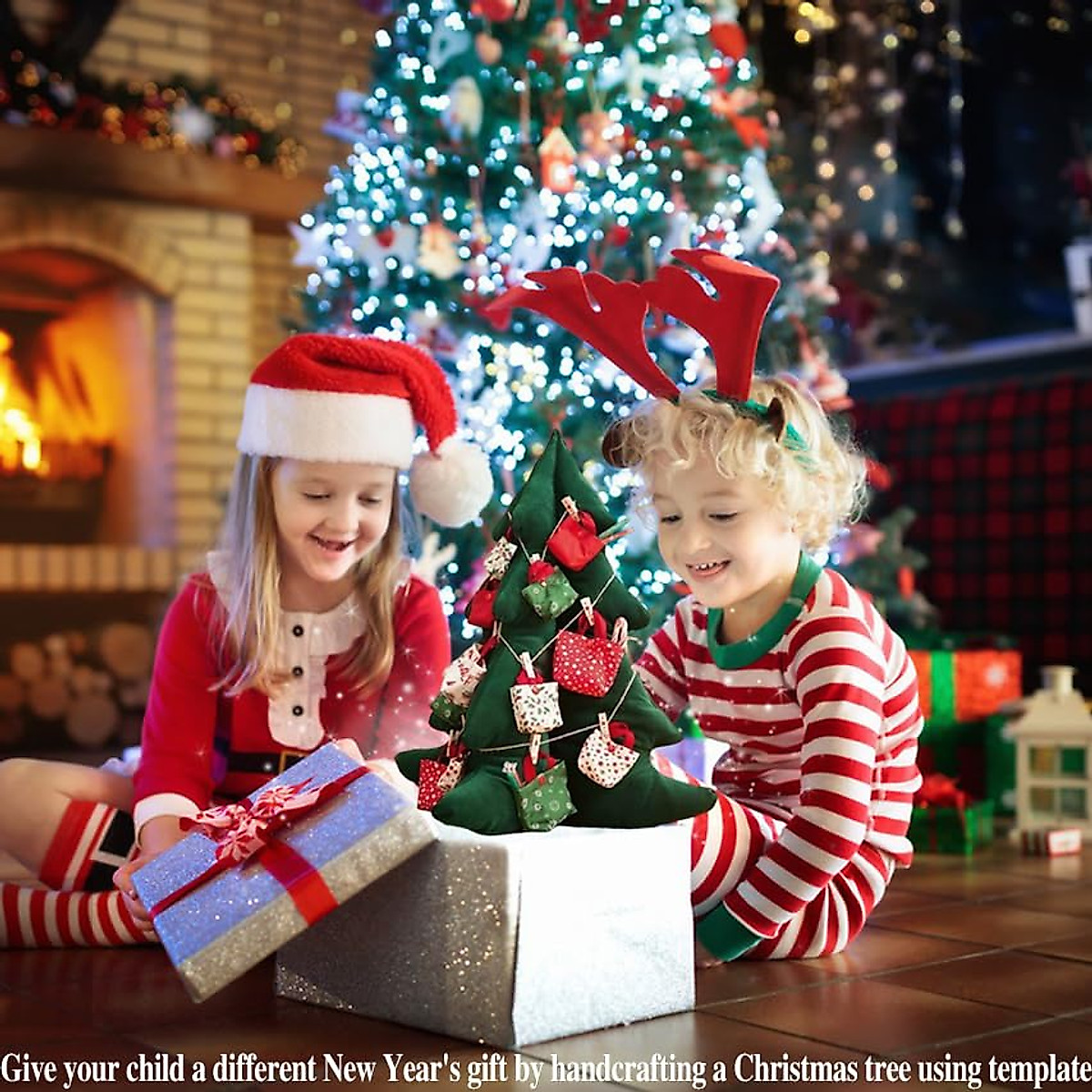 3 Pcs Fabric Christmas Tree Sewing Template,8/12/15 inch Christmas Tree Sewing Pattern Template Quilting Template,Handmade Christmas Tree Quilting Set Pattern Template,DIY Xmas Decor