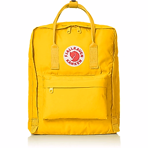 Fjallraven Men's Kånken, Warm Yellow, One Size