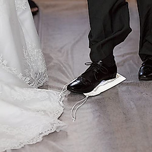 Jewish Wedding Chuppah Glass Breaking Cup in Luxurious White Suede Bag Embroidered with Mazel Tov in Hebrew and English Special Protective Bag Easy Breaking Glass Jewish Huppah Custum By Zion Judaica