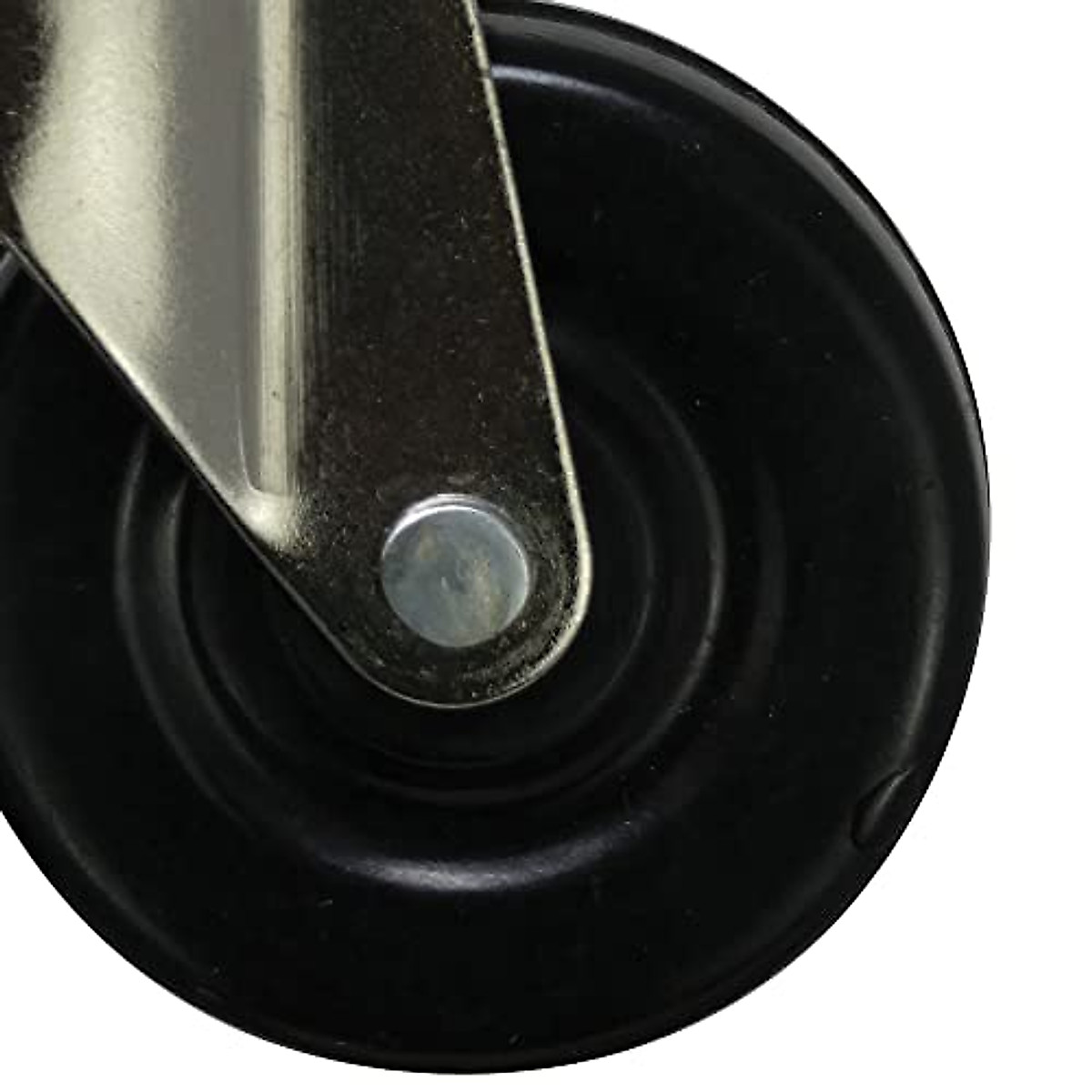 Shepherd Hardware 9344 2-Inch Threaded Stem Casters, 5/16-Inch Stem Diameter, 80-lb Load Capacity, (Pack of 2) , Black