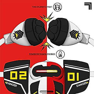 Sharper Image Remote Control Robot Multiplayer Combat Set, Red & White