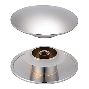 2pcs Pop Up Bathroom Sink Plug, Kitchen Bathroom Sink Drain Stopper Pop Up Click Clack Plug for Bath Vanity Sink(66mm)