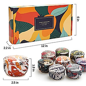 8 Pack Scented Candles Gifts for Women, Candles for Home Scented Gifts Set for Women, Small Soy Aromatherapy Candle Sets, Women Gifts for Mothers Day Birthday Holiday Gifts for Girls…