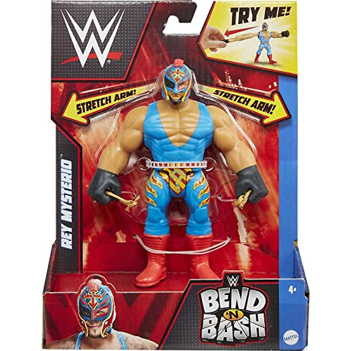 ​​WWE Basic Action Figures, Posable 5.5-inch Collectible for Ages 6 Years Old & Up
