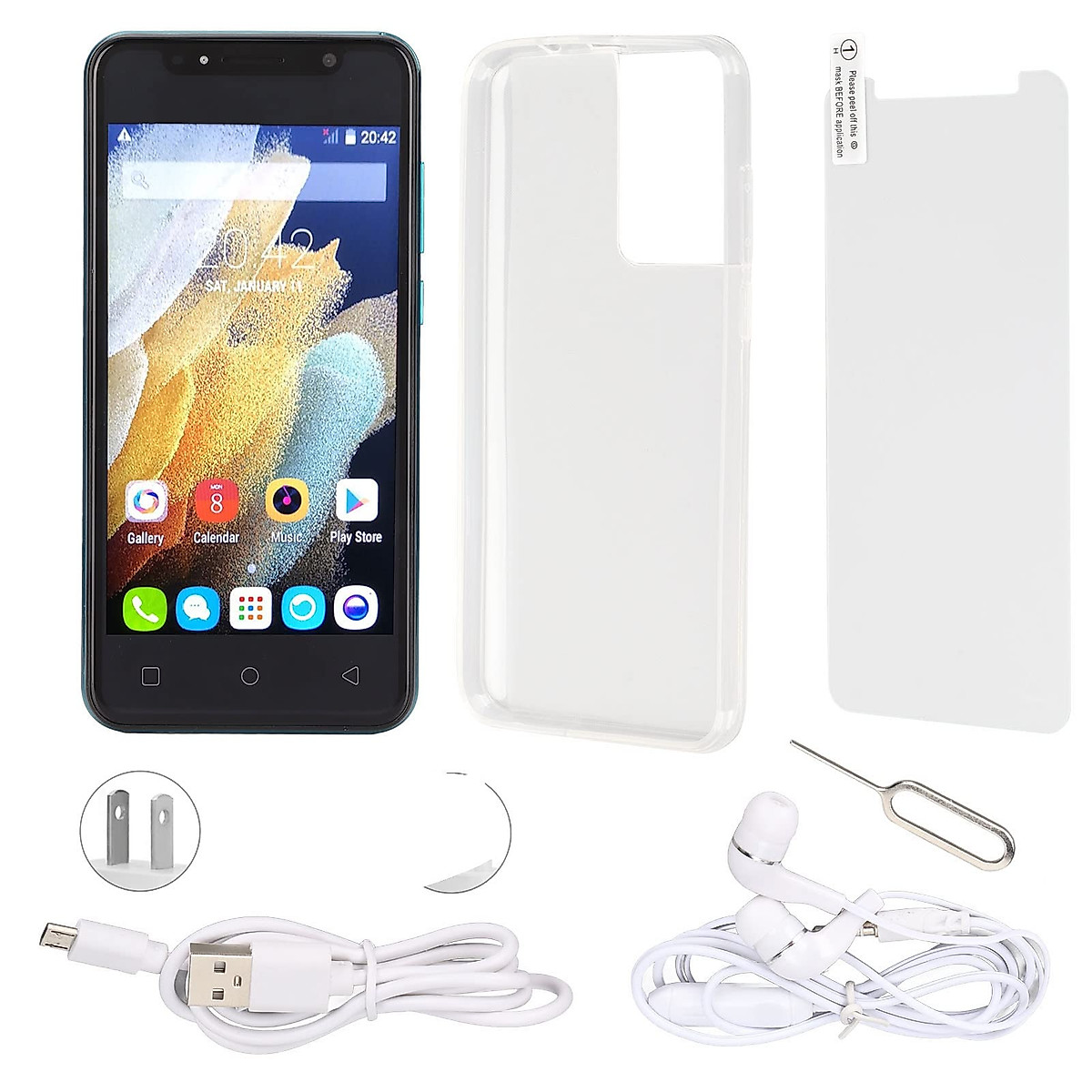 Unlocked Mobile Phone, S21 Ultra 6.1in HD Screen Smartphone, for Android 11 smartphone, 12GB 512GB Memory with Expansion to 128GB, Supports Long Battery Life/Fast Charging/Powerful Processor(Green)