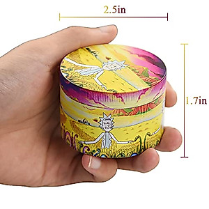 JWEX Grinder 2.5" Cartoon Yellow