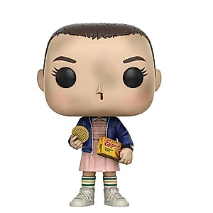 Funko POP Stranger Things Eleven with Eggos Vinyl Figure, Styles May Vary - with/Without Blonde Wig,Multicolor,Standard,13318