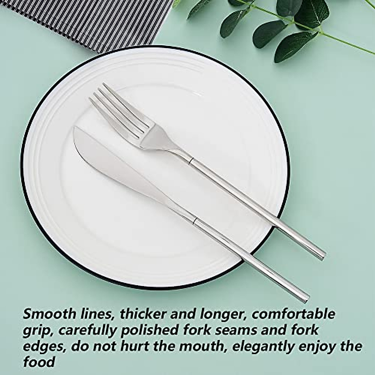 Adjustable Telescopic Fork,Stainless Steel Dinner Fork,BBQ Extendable Dinner Fruit Dessert Long Handle Fork,for Eating, Barbecue, Dinner, Dessert, Sausage, Vegetable(8.7~25.4in)