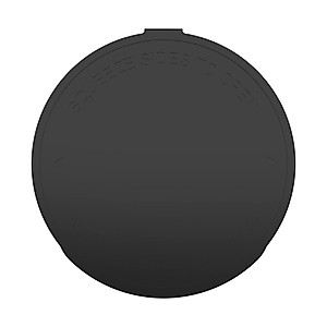 Child Resistant Pop Top Bottle Packaging Containers - 1 Case (Black, 90 Dram)