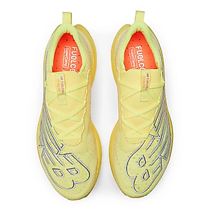 New Balance Men's FuelCell SuperComp Elite v3 Running Shoe, Cosmic Pineapple/White Iridescent, 11.5 Medium