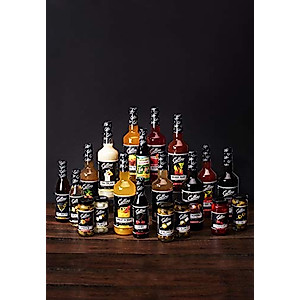 Collins Cherry Syrup, Cherry Simple Syrup, Real Sugar Cocktail Syrups, Soda Water Flavors, Cocktail Mixers, 12.7 Ounces, Set of 1