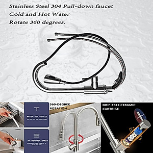 304 Stainless Steel Utility Sink Station - Left-Hand Operating Platform, 47.2 * 19.7 * 35.3 Inch Free Standing Commercial Grade Sink for Outdoor and Indoor Use - NSF Certified