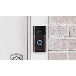Ring Video Doorbell – 1080p HD video, improved motion detection, easy installation – Venetian Bronze